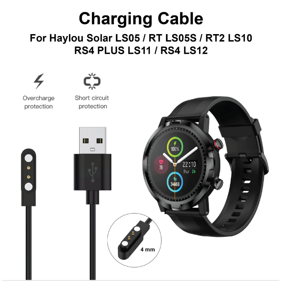 USB Charger For Haylou Watch 2 Pro Haylou Solar Lite Haylou GST Lite ...