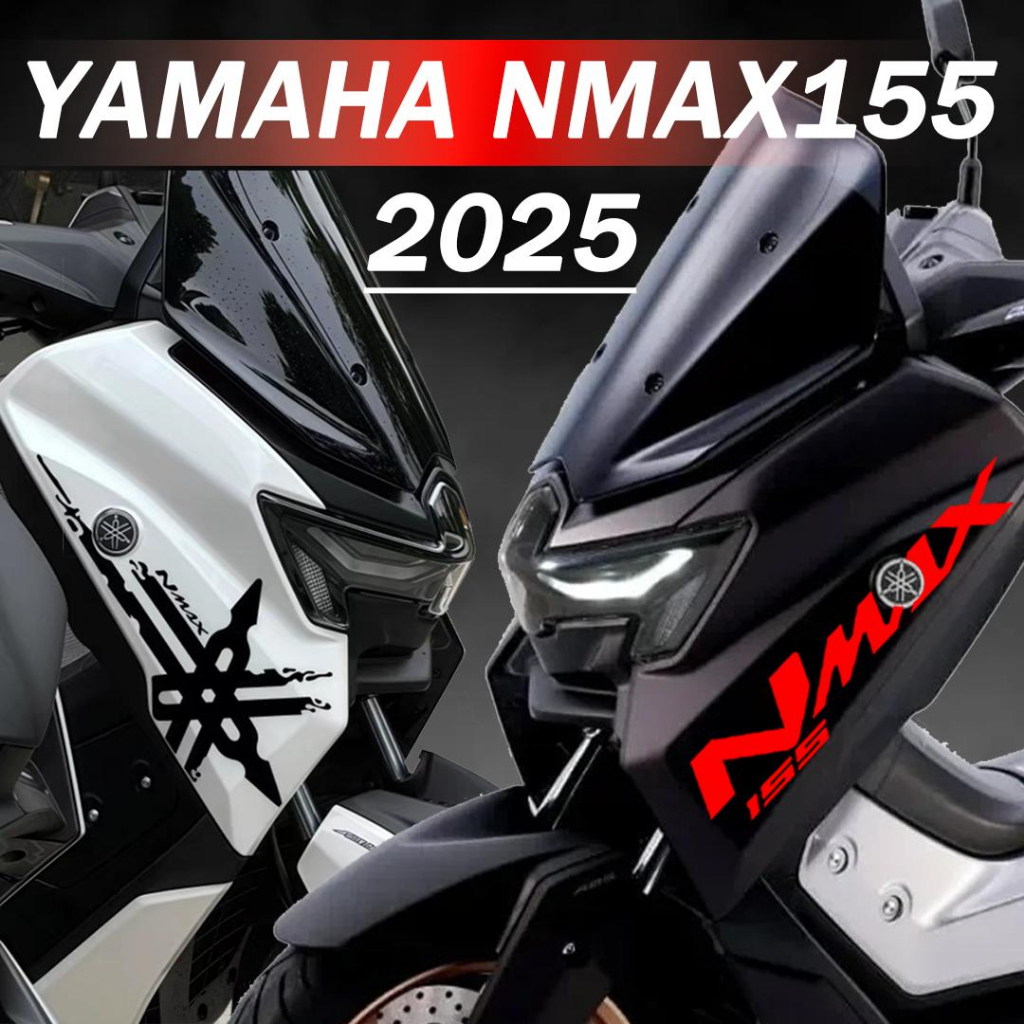 Yamaha NMAX155 2025 Motorcycle Front Sticker Waterproof Reflective ...