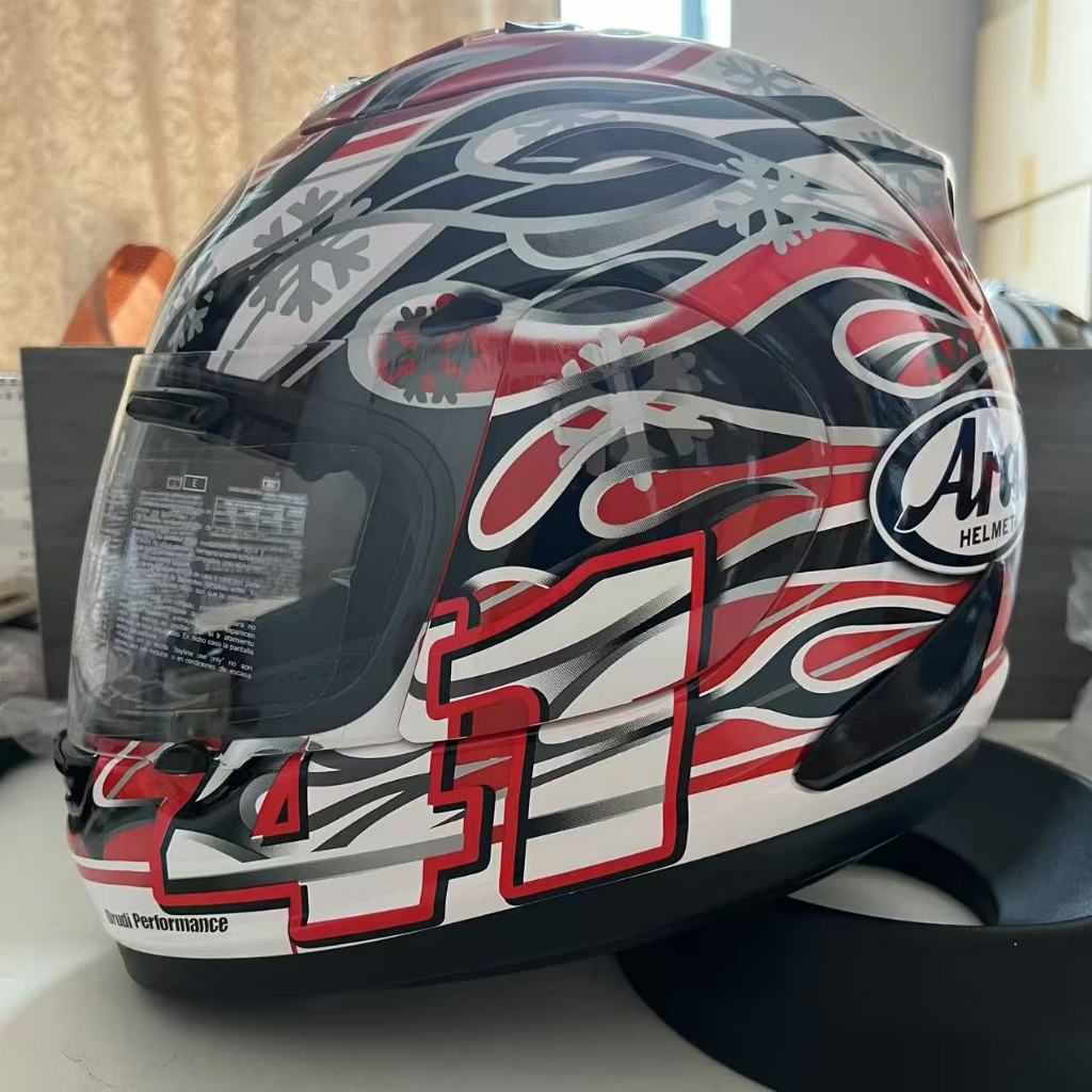ARAI RX-7 R5 black red haga helmet motorcycle full face helmet riding ...