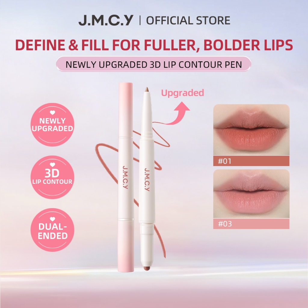 JMCY 5 in 1 Lip Liner Double-Ended Two-Color Multi-purpose Eyeliner ...