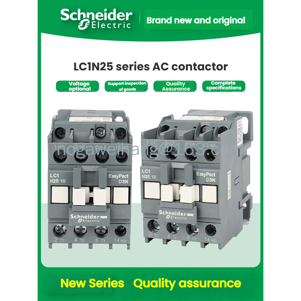 Schneider Ac contactor 220V LC1N2510 LC1N3210 LC1N3810 LC1N40 110V Schneider Ac contactor ...
