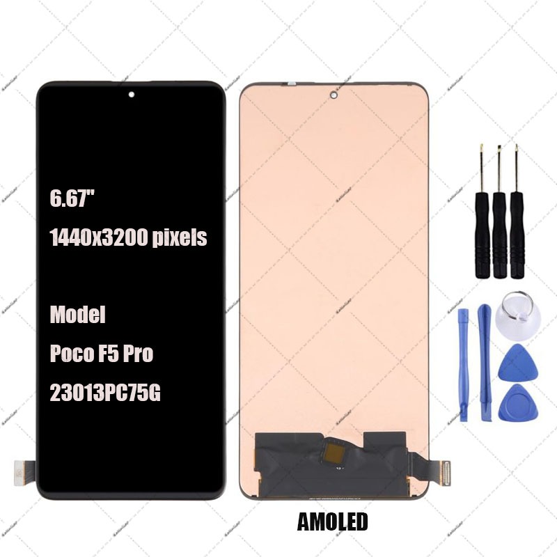 For Xiaomi Poco F5 Pro F5 LCD Display Touch Screen Digitizer Assembly Replacement | Shopee ...