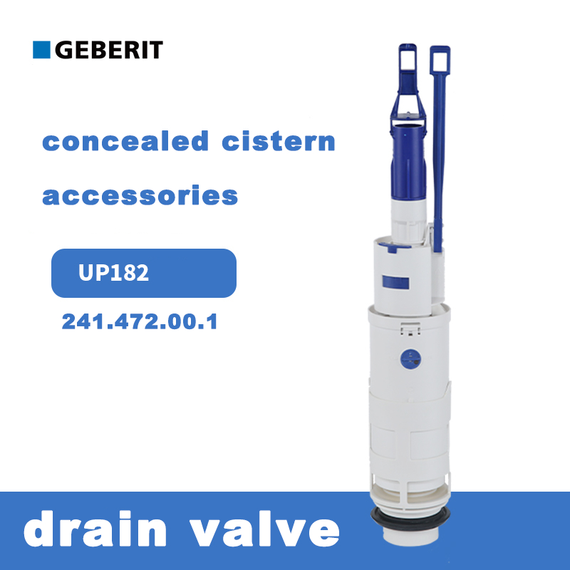 GEBERIT toilet concealed cistern drain valve UP182 Delta wall-mounted ...