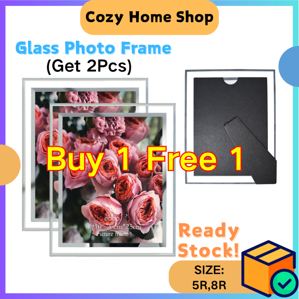 8R/6R/5R/4R Crystal Glass Photo Frame Certificate Wedding photo Frame ...