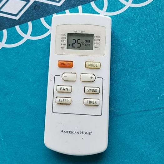 Remote for American Home Aircon / Replacement Remote for American Home ...