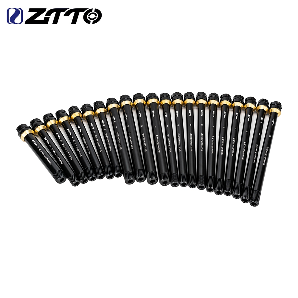ZTTO MTB Thru Axle M12 M15 Road Bike Thru Axle Shaft 15x100 12x142 ...