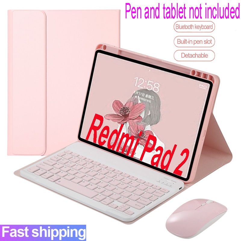 Case with Keyboard For xiaomi Redmi pad 2 11'' 2025 Magnetic Detachable ...