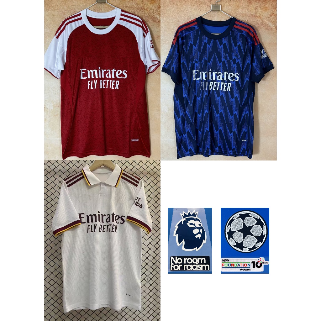 [Fan Version]2025/26 Arsenal home away and third Football Kits#G.JESUS# ...