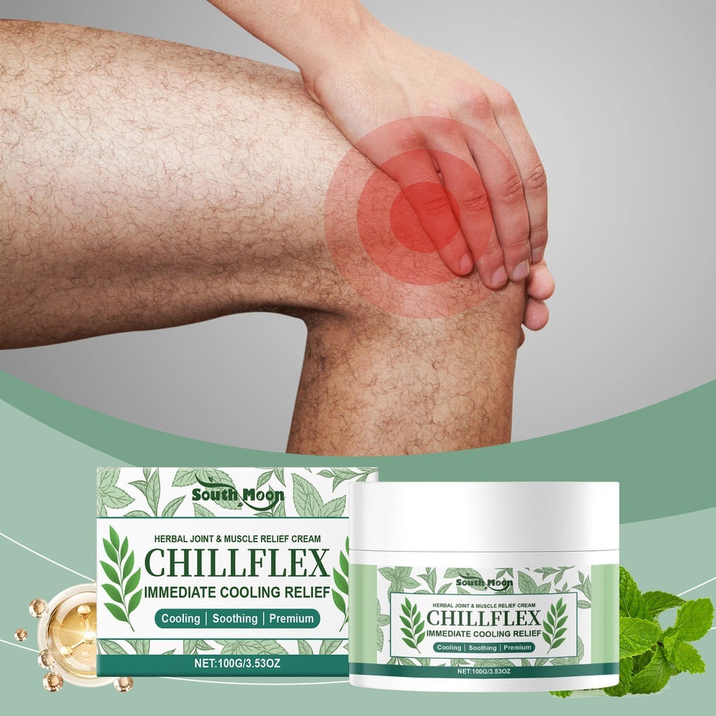 100g Chillflex Instant Cooling Relief Cream,Bone Soothing Cream Pain ...