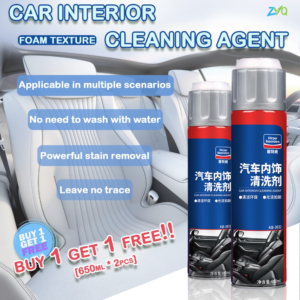 Car Interior Cleaner Car Foam Cleaner Detergent Foam Cleaner Spray for ...