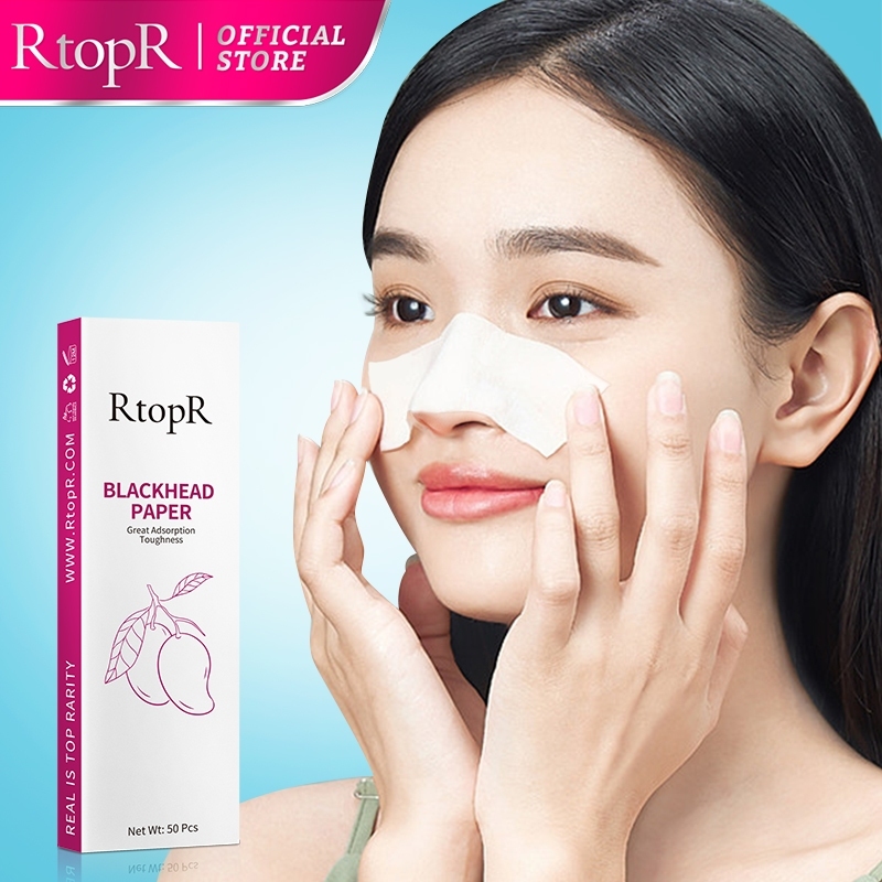 RtopR Blackhead Paper Or RtopR Mango Blackhead Remover Mask Glycyrrhiza ...