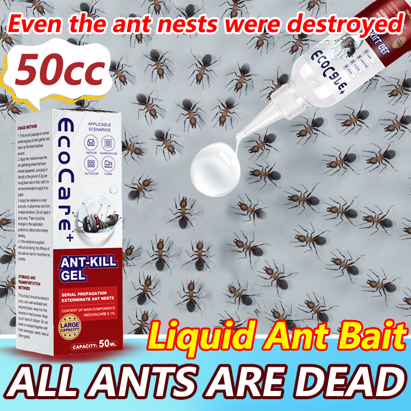 Liquid Ant Bait Killer 50cc Anti Ant Langgam Kills Visible & Hidden ...
