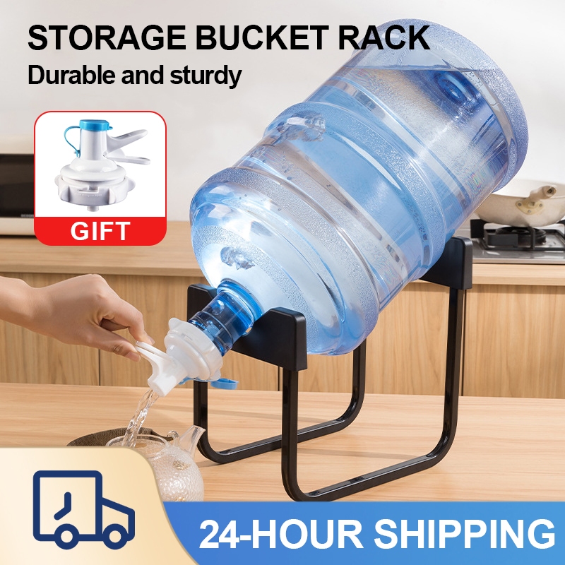 Detachable Bracket Water Dispenser Stand with Faucet - Portable Gallon ...