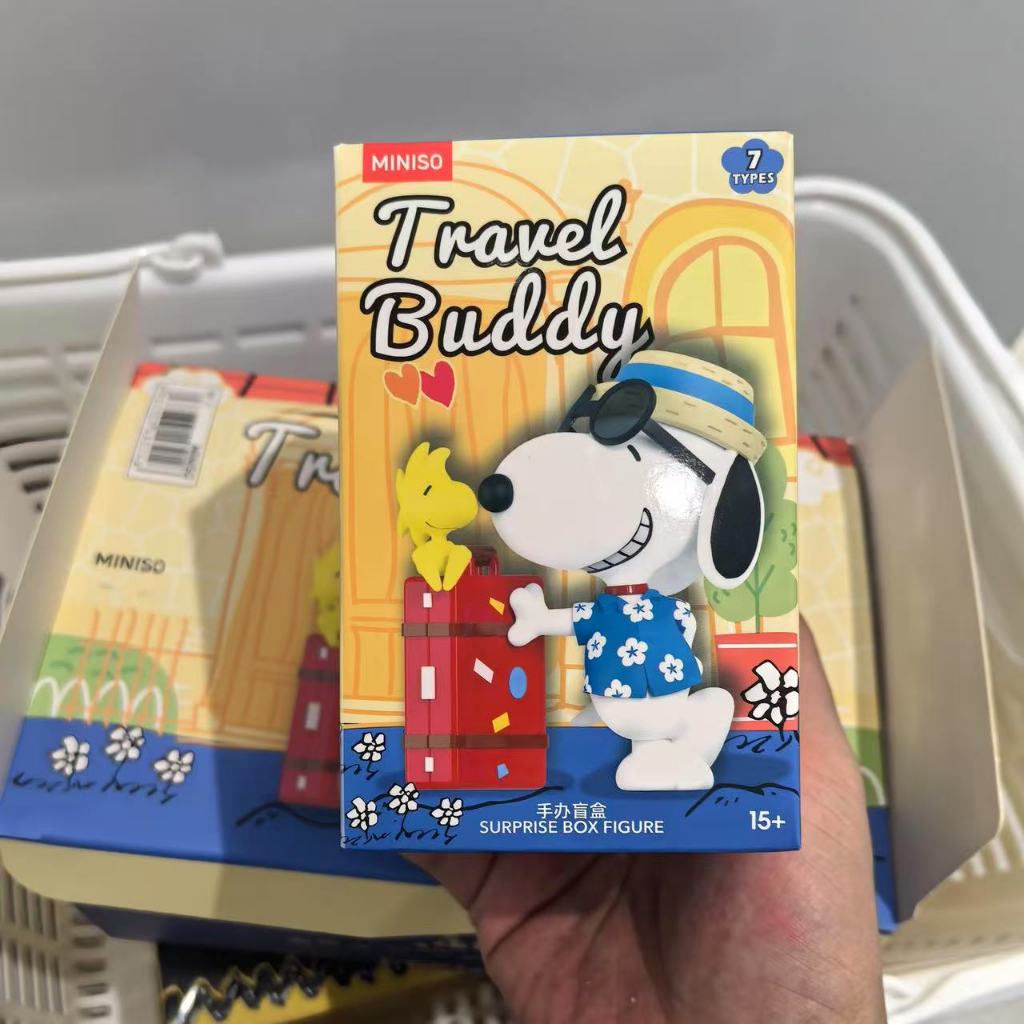 Miniso & snoopy peanuts 75 anniversary blind box | Shopee Philippines