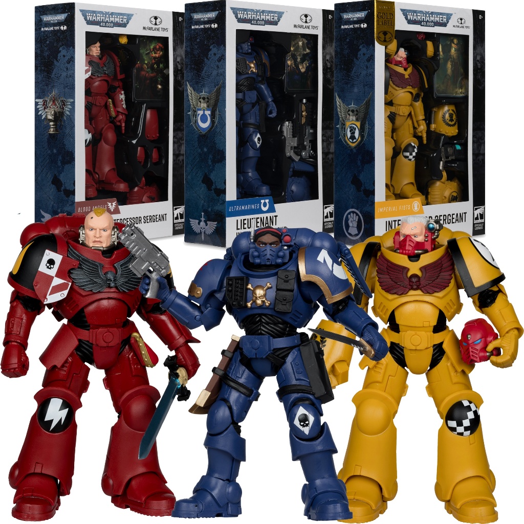 McFarlane Toys Warhammer 40,000 Game Series Intercessor Sergeant ...