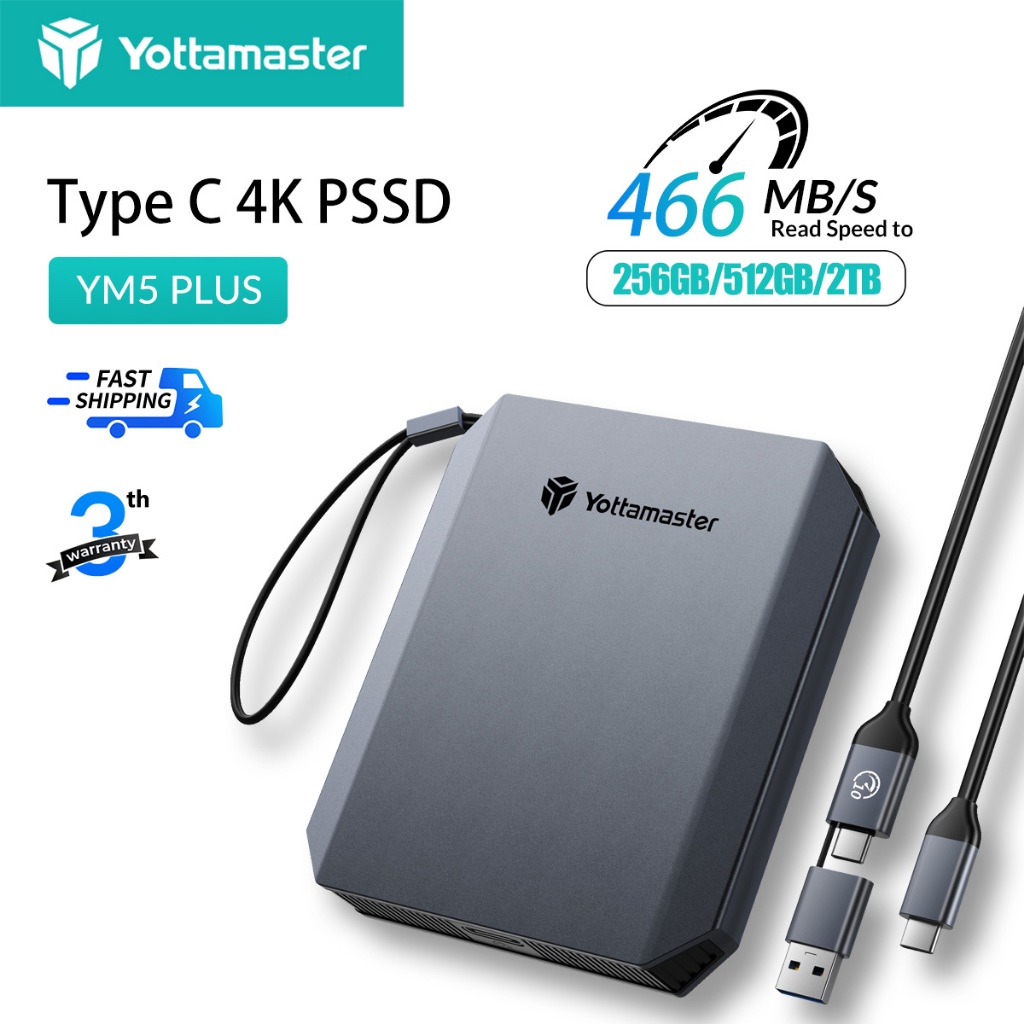 Yottamaster Portable SSD External Drive disco duro externo 512GB 1TB ...