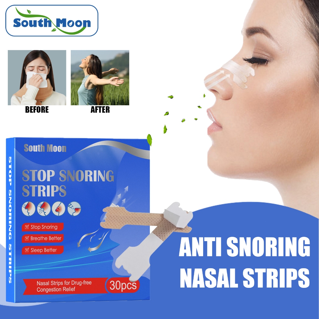 South Moon Anti Snoring Nasal Strips Ventilation Nasal Patch ...