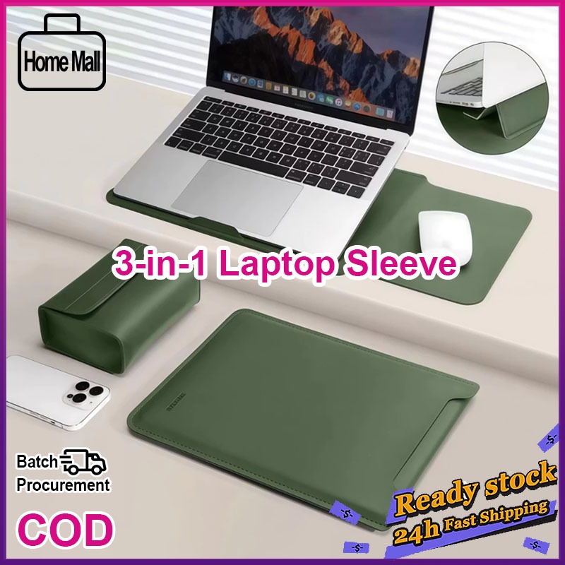 3 in1 Waterproof Laptop Sleeve 13/14/15/16 inch Laptop Pouch Tablet ...