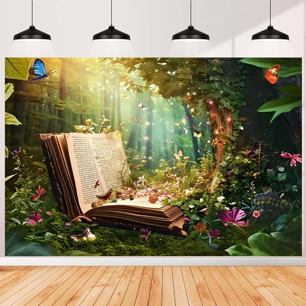 Enchanted Fairy Wonderland Photography Backdrop Spring Enchanted Forest ...
