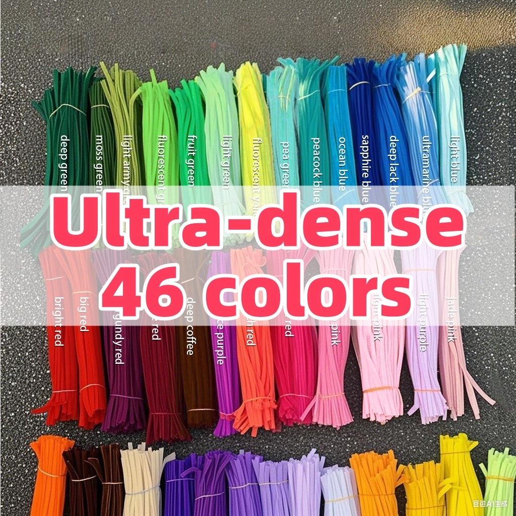 fuzzy wire 100pcs bundle negosyo package makapal mix color flower set ...