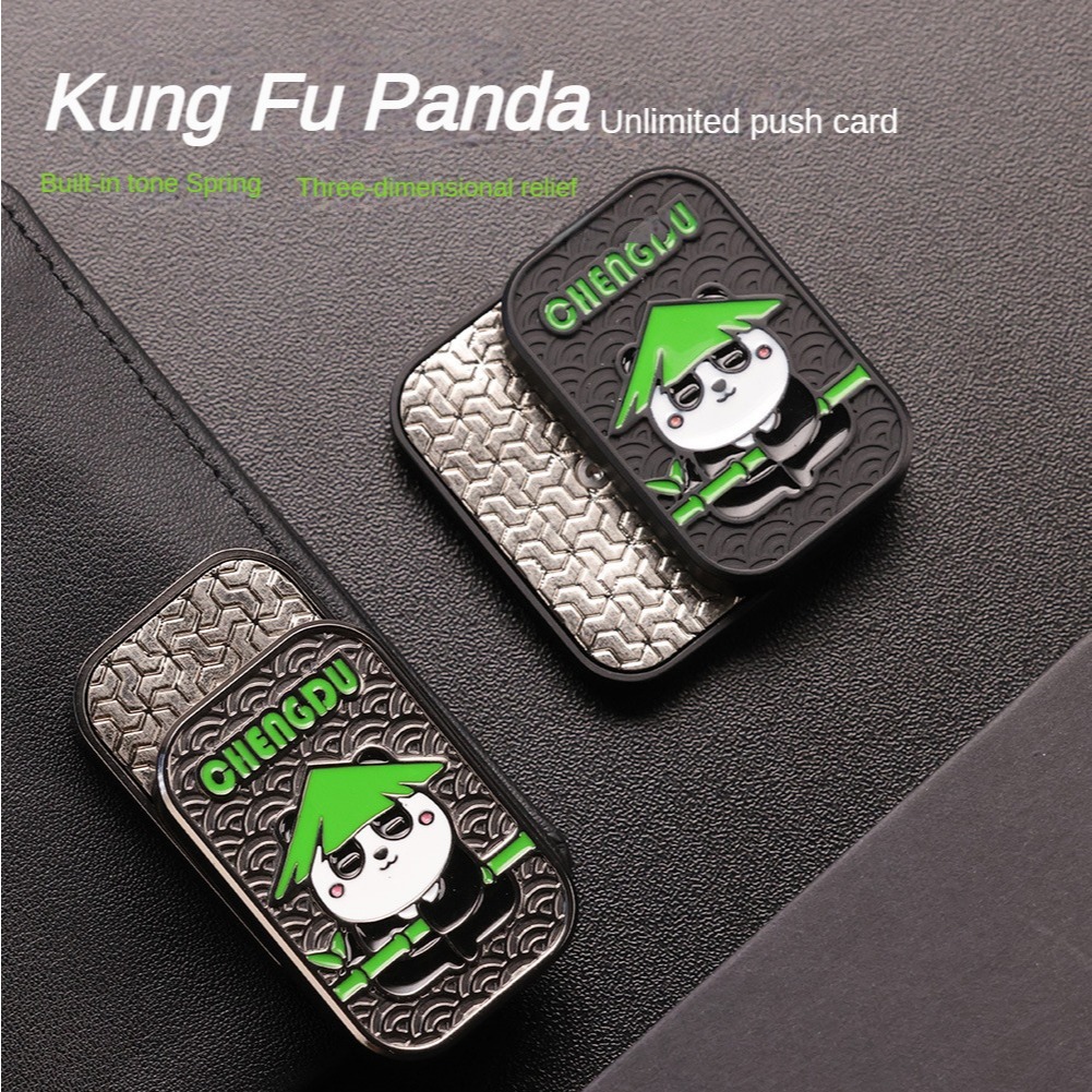 Kung Fu Panda Unlimited Push Brand Decompression edc Toy Magnetic ...