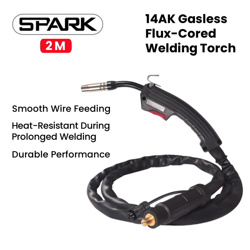 SPARK 14AK Welding Torch Airless/Quick Plug MIG Welding Torch 14AK Gas ...