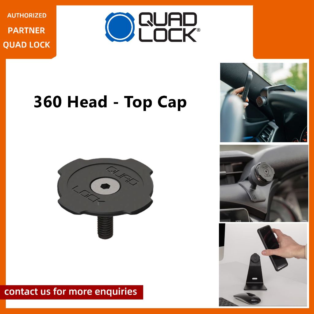 Quad Lock Top Cap Repair Part for Car Motorcycle mount accessory ...