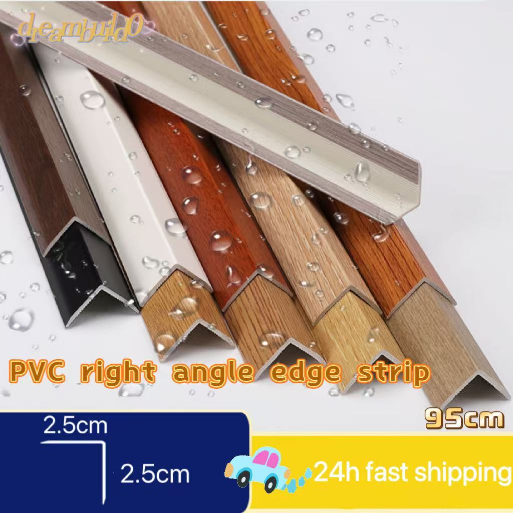 WPC PVC Corner Edge Strip/PVC Corrugated Board Edge Strip/PVC Wall ...