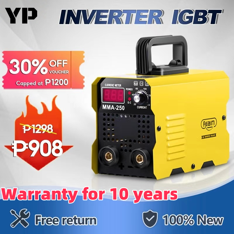 【YP】Welding Machine Portable IGBT Inverter ARC Welding Machine MMA-250 ...