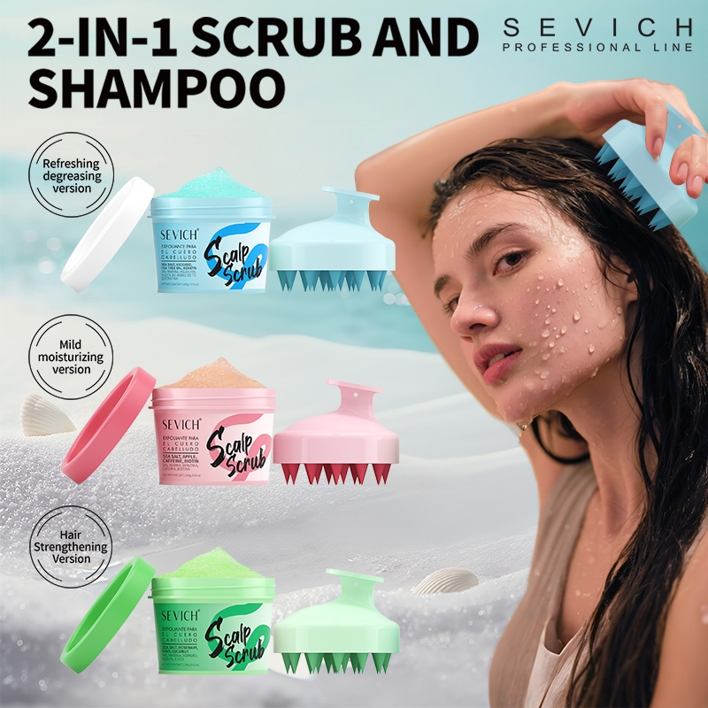 SEVICH 2IN1 Scalp Scrub and Shampoo Exfoliating Oil Control Scalp Scrub ...