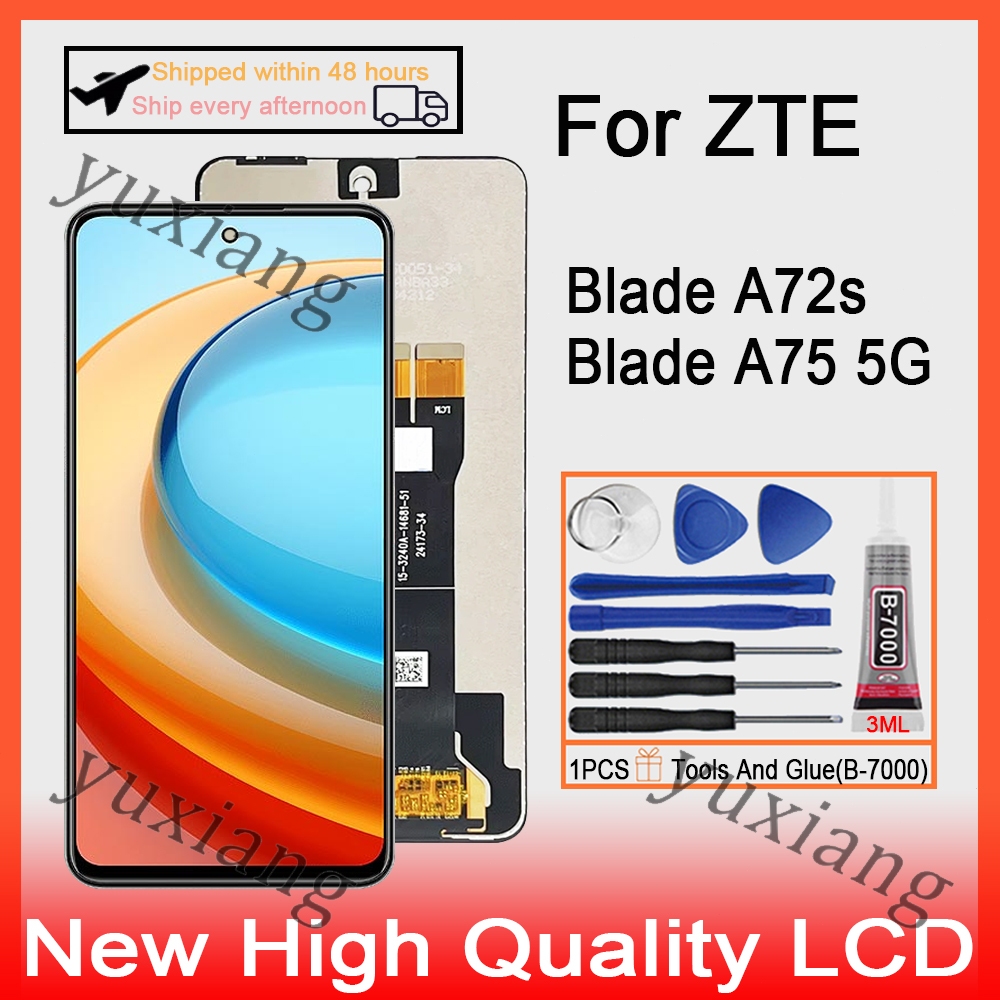 OEM For ZTE Blade A72s A75 5G LCD Display Touch Screen Replacement ...