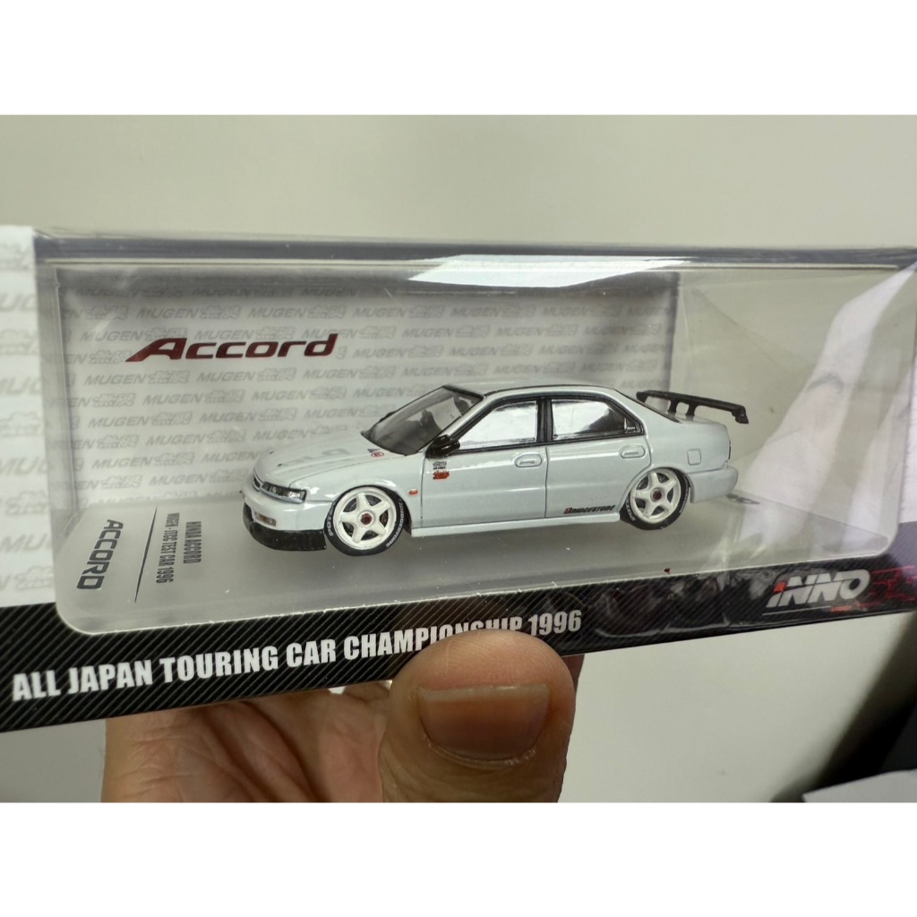 Inno64 1:64 IN64-CD6-WH96 HONDA ACCORD JTCC - MUGEN TEST CAR 1996 ...