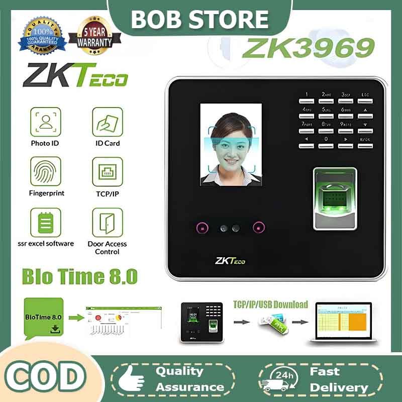 ZKTeco Biometrics Attendance Machine Fingerprint Face Face Recognition ...