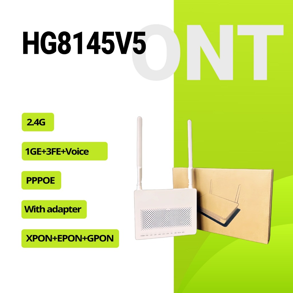 Brand New Gigabit HG8145V5 ONU EPON/GPON/XPON FTTH Modem Router with ...
