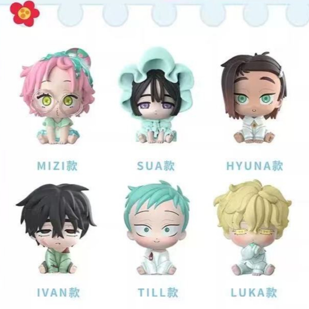 [6 Pcs] Mori Yuman ALIEN STAGE ALIEN STAGE Baby Series Figure Mystery ...