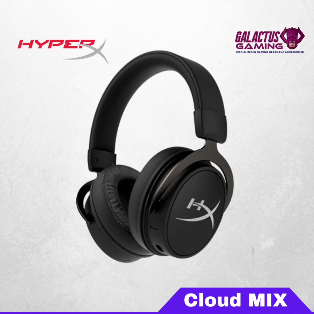 HyperX Cloud MIX Headphone Wired Gaming Headset + Bluetooth with Hi-Res Audio | Shopee Philippines