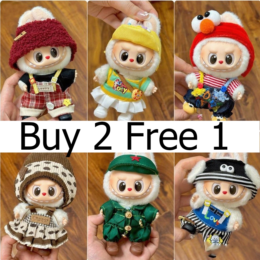 Labubu v3 labubu v1clothes labubu v2 clothes Macarons labubu clothes ...