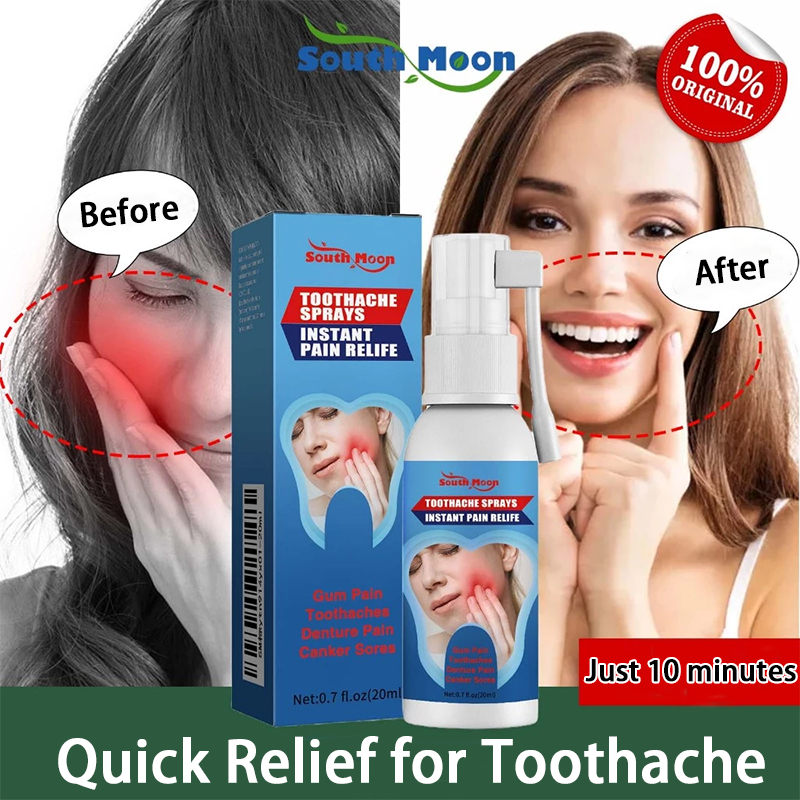 toothache spray ubat sakit gigi geraham 20ml tooth decay periodontitis ...