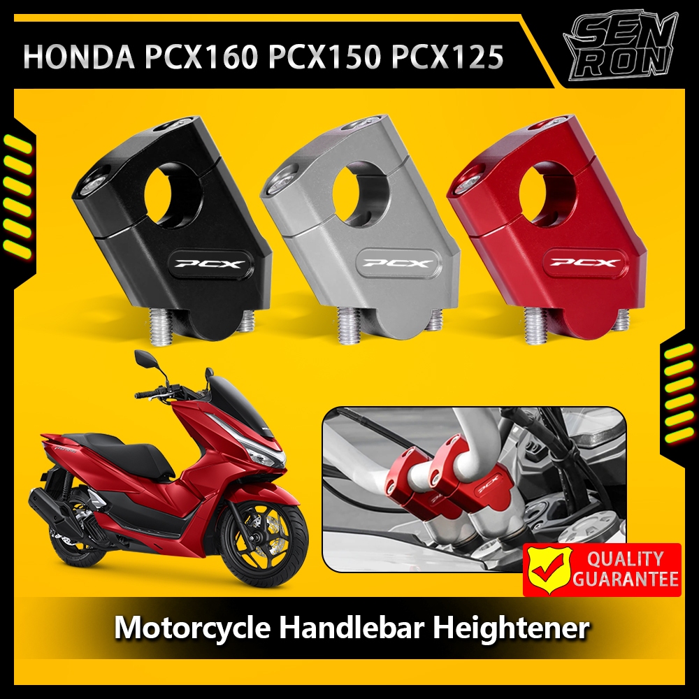 Motorcycle Handlebar Riser Bar Mount Handle Clamp Lift Adapte For HONDA PCX 160 150 125 PCX150 ...