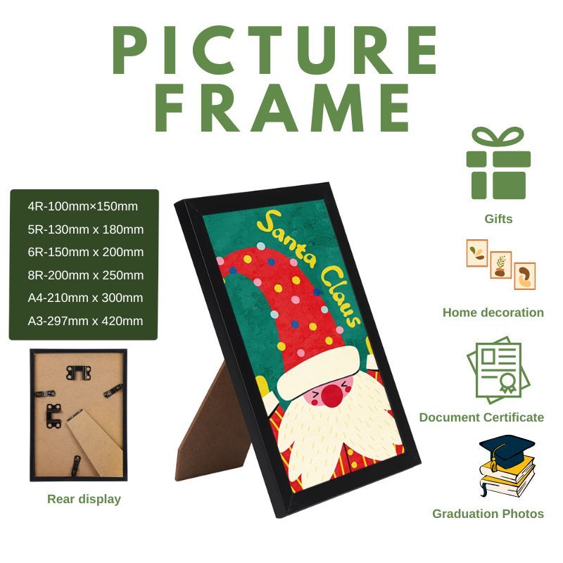 A3/A4/4R/5R/6R/8R Certificate Frame Picture Frames For Wall Home ...