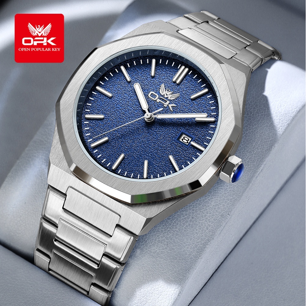 OPK Watch For Men Water Proof Original With Box Stainless Steel Strap ...