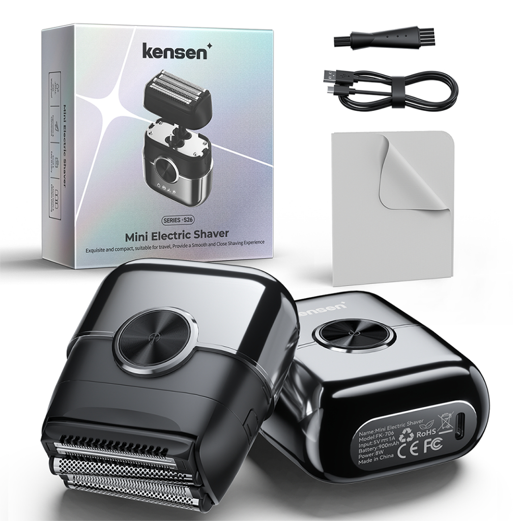 Kensen Mesin Cukur Janggut Electric Shaver 100% Waterproof 4 Flexible ...