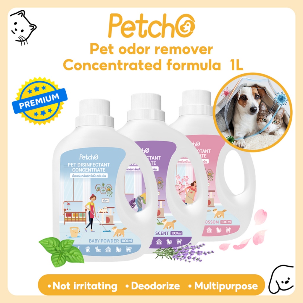 Petcho Pet-safe Disinfectant Non-toxic Bacteriostatic Pet Odor ...