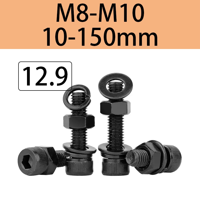 M8 M10 Allen Screw Grade 12.9 High-Strength Cup Head Hexagon Socket ...