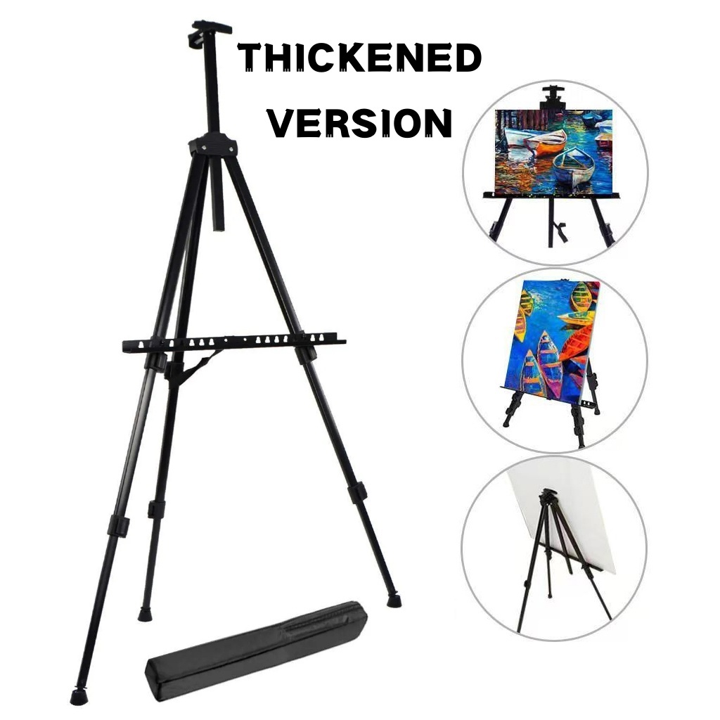 Aluminum Easel Stand Folding Telescopic Display /Painting Display Stand ...