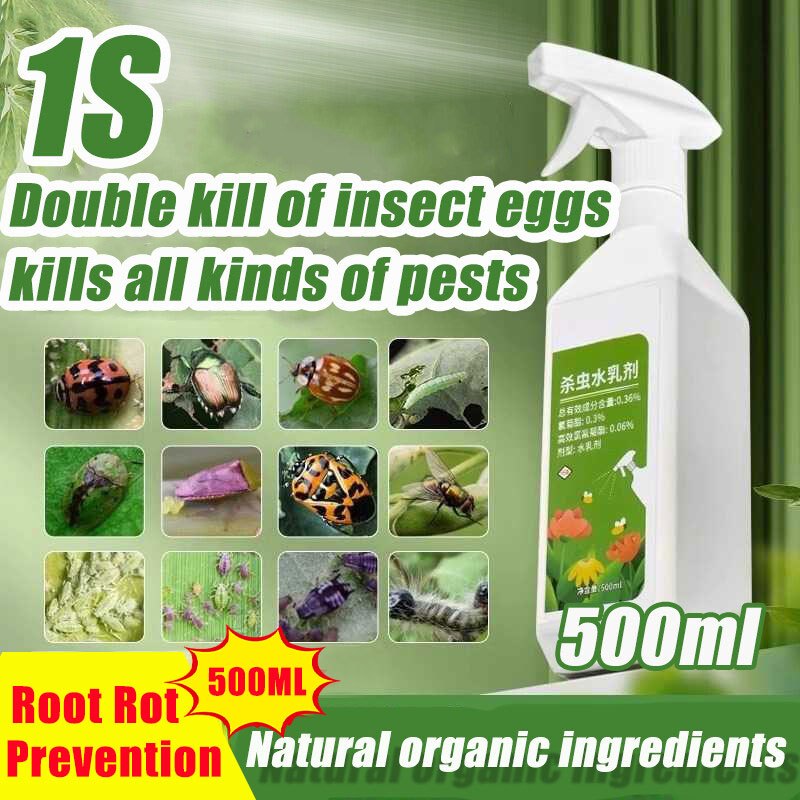 Plant insecticide spray Kills insects without damaging plants 500ML Bug ...