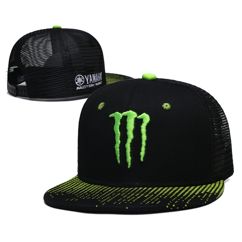F333 Casual Embroidery logo Monster Baseball Caps Red Bull MESH ...