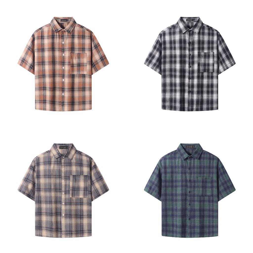 NT Box Fit Polo for Men Crop Top Shirts Cotton Short Sleeve Loose ...