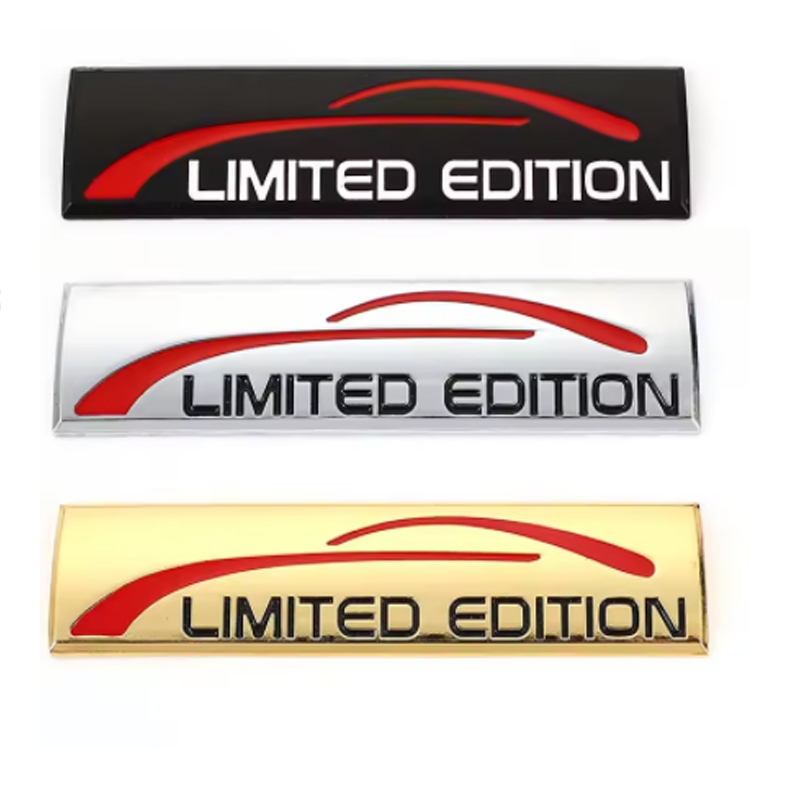 3D Metal Car Sticker Chrome Limited Edition Emblem Badge Decal for ...