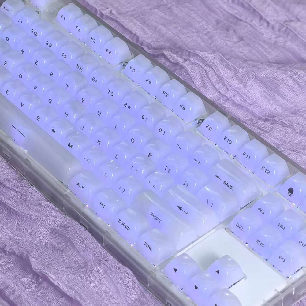 Jellyfish Keycap 119 Keys MDA Profile PC Dye Sublimation LED ...